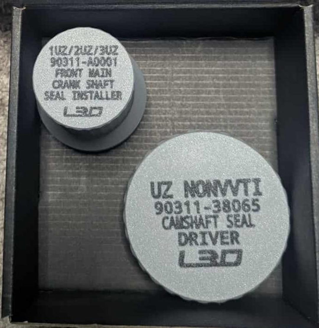 Toyota/lexus UZ Engine Camshaft & Crankshaft Seal Installer Set - Etsy