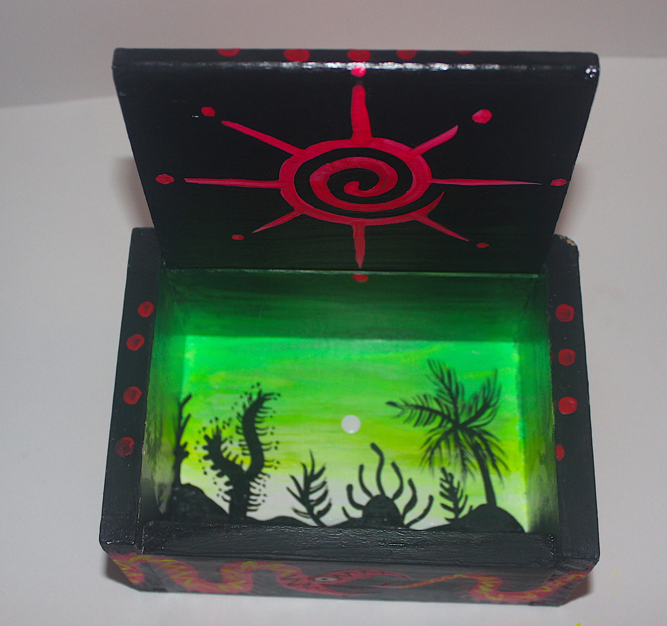 Sol Feliz Wooden Box - Etsy