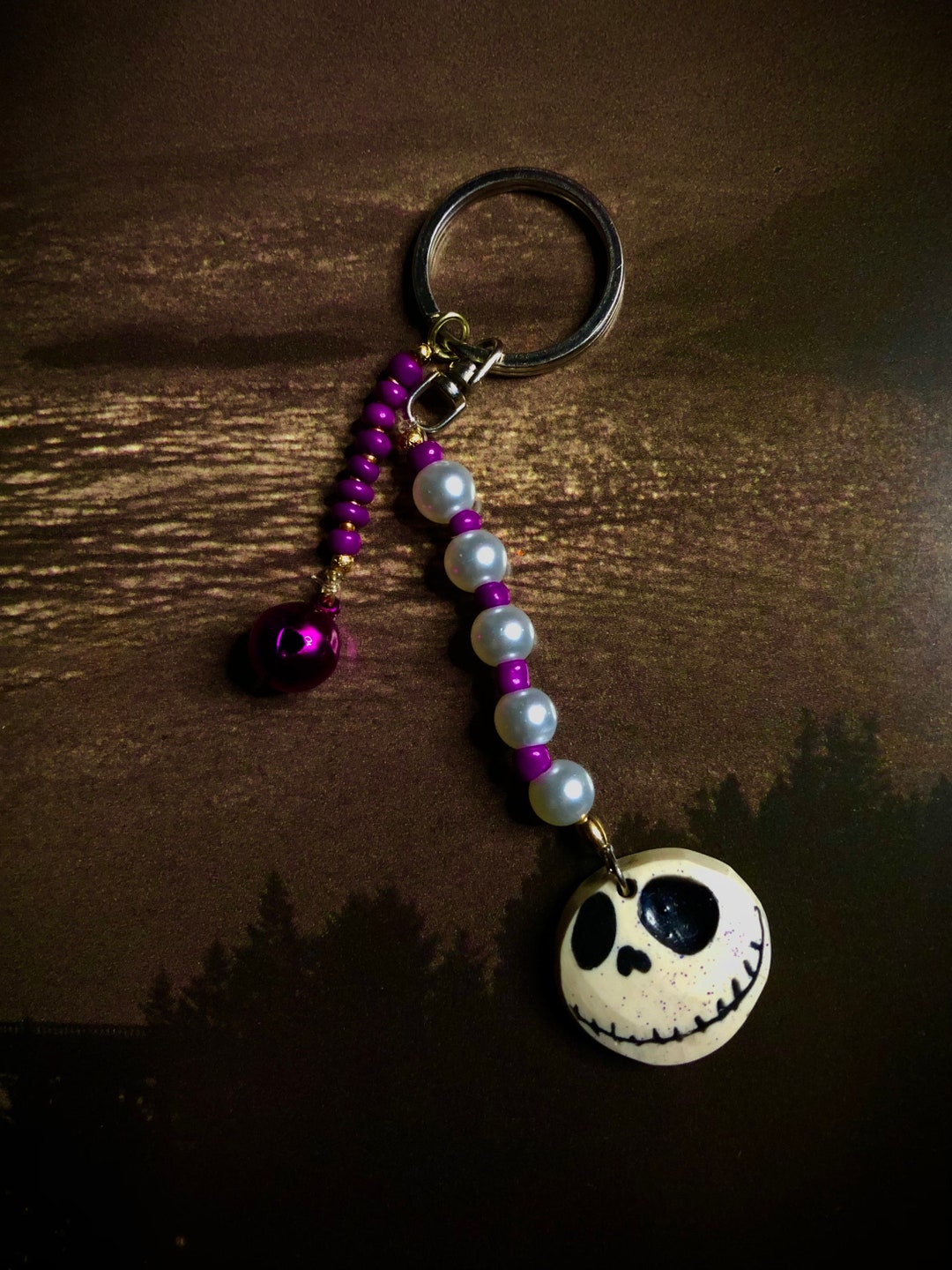 Jack Skellington Keychain - Etsy