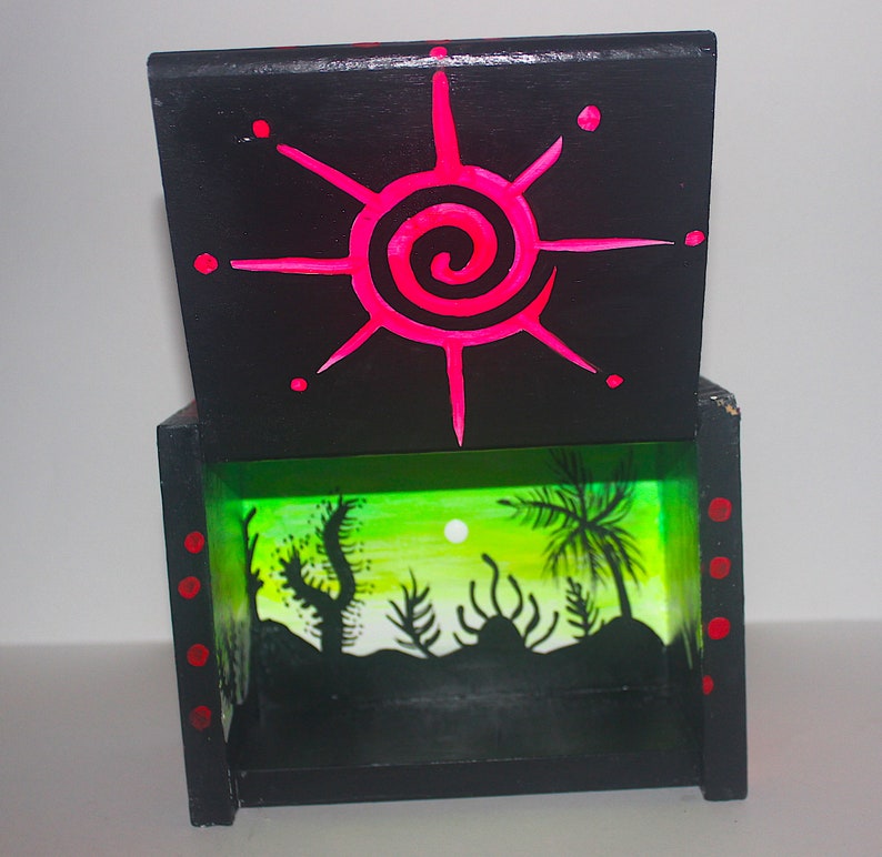 Sol Feliz Wooden Box - Etsy