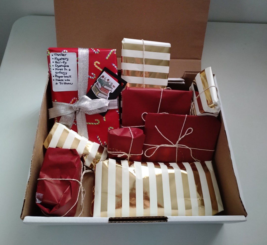 Christmas Blind Date With a Book Box Mystery Holiday Book Box for Book ...