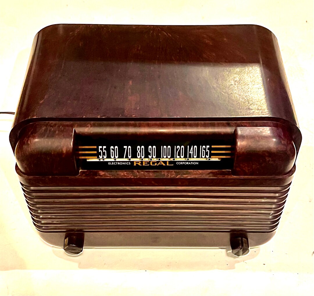 Regal Electronics, Model 205 Tube AM Radio, Ca. 1946 - Etsy