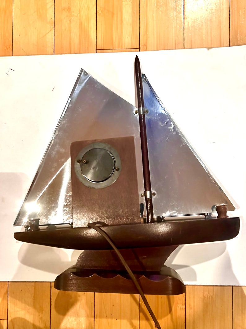 RARE Midcentury Sailboat Clock by United Clock Company - Etsy