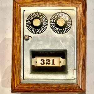 Vintage Limited Edition PO Box Bank # 321 - Etsy