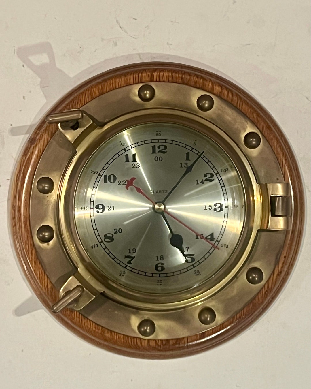 Vintage Portal Wall Clock - Etsy