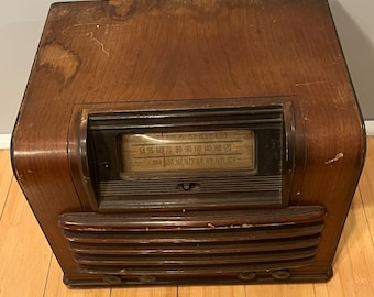 Silvertone Radio - Etsy