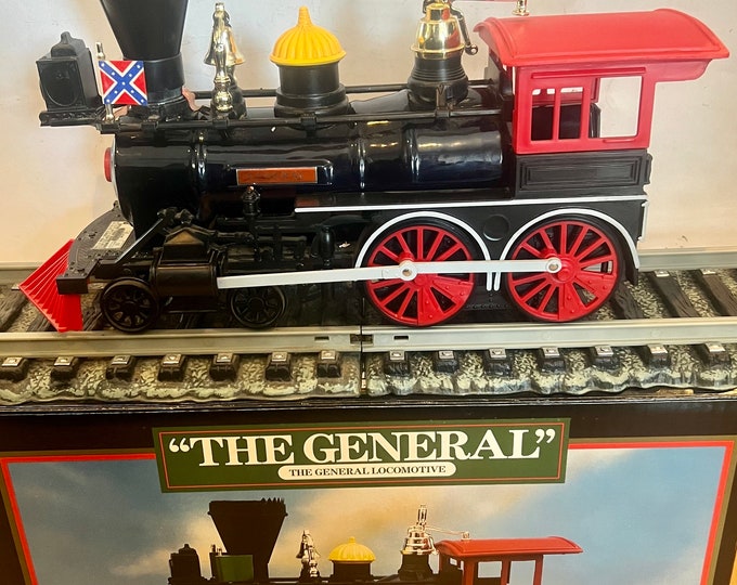 Vintage Jim Beam the General Locomotive + 5 Train Car Decanters ...