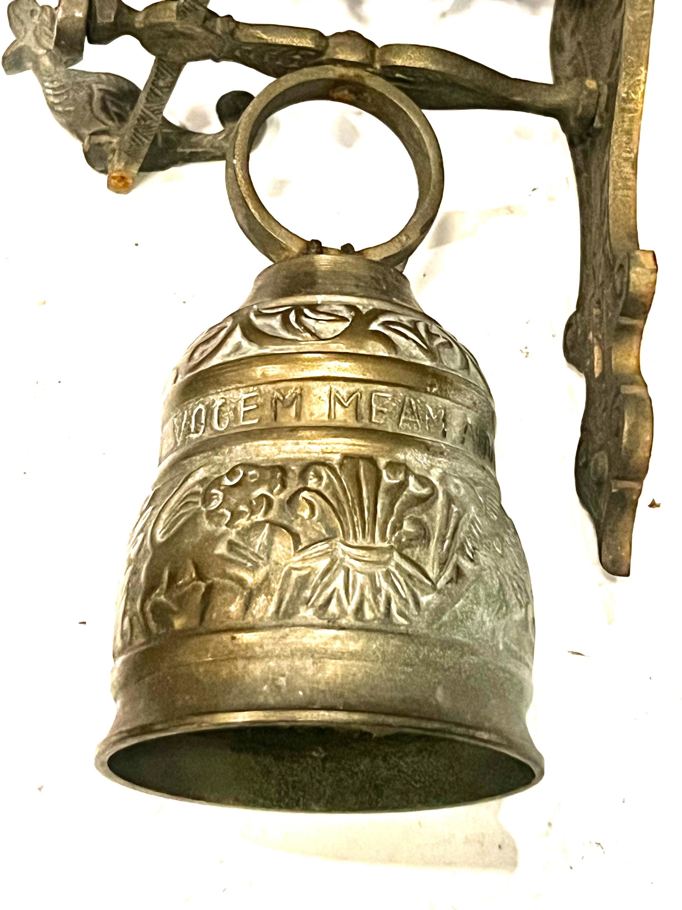 ANTIQUE Brass Monastery Door Bell - Etsy