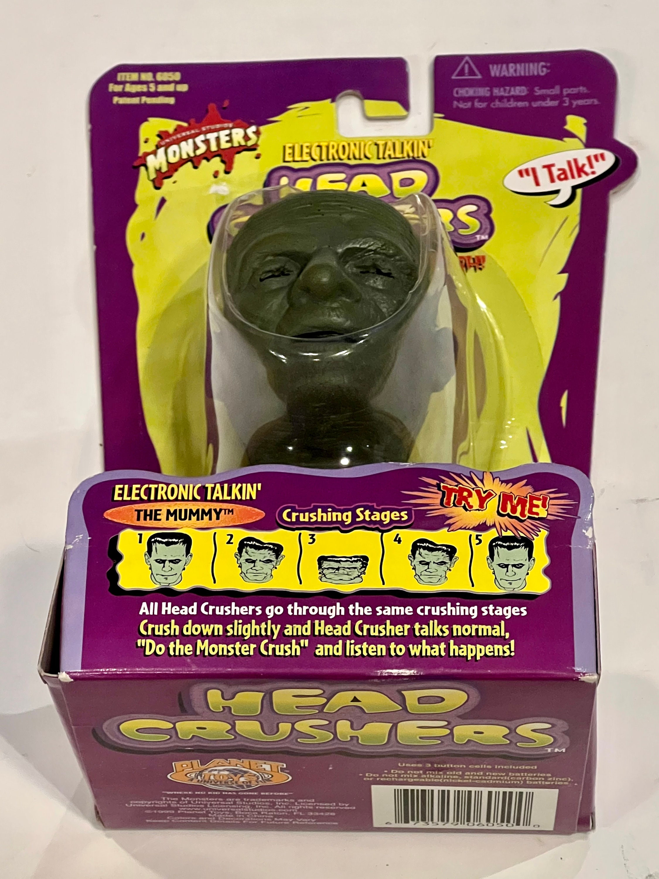 The Mummy Universal Studios Head Crushers - Etsy