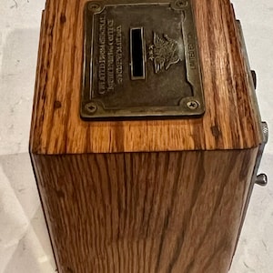 Vintage Limited Edition PO Box Bank # 321 - Etsy