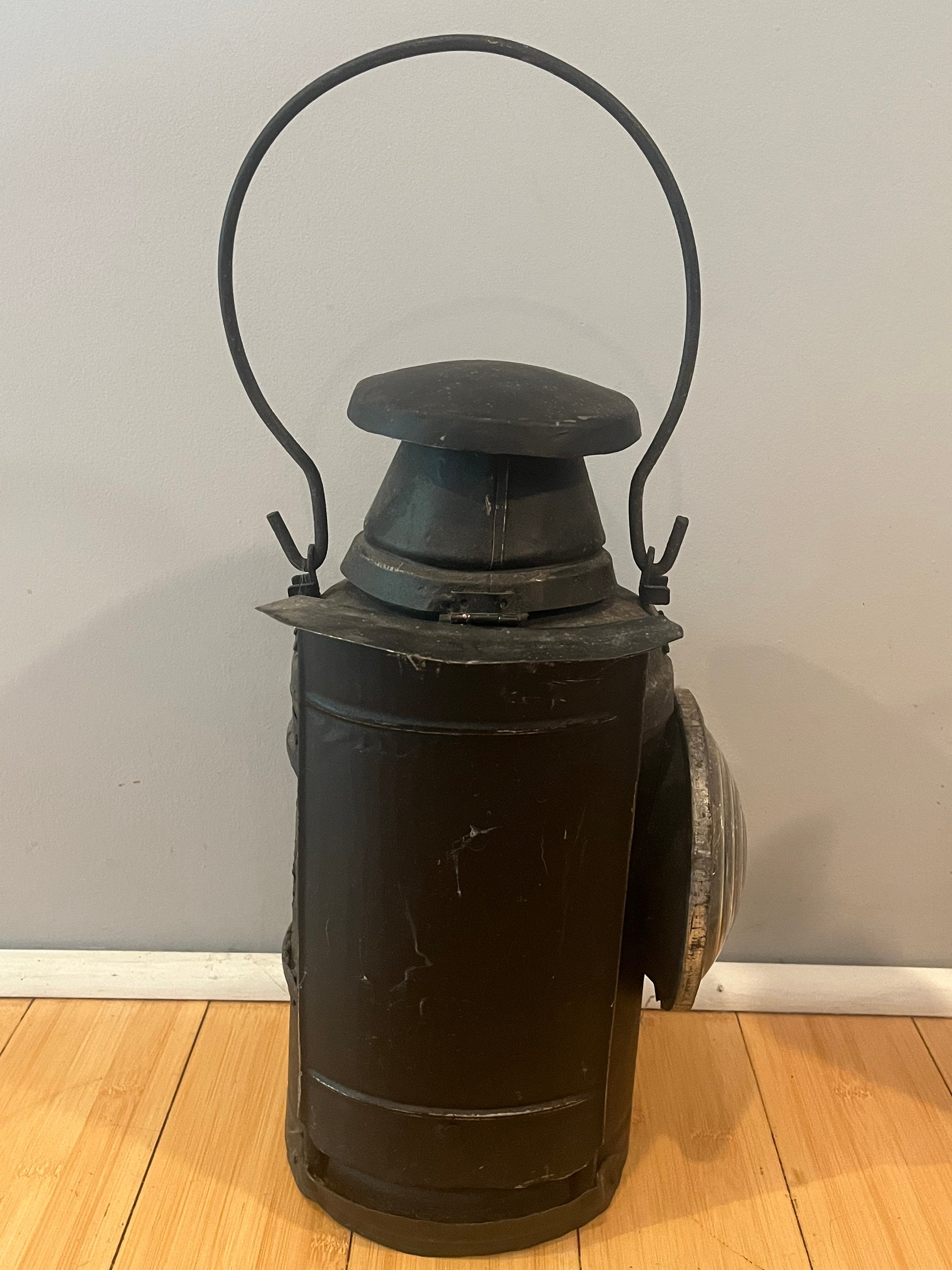 Antique Semaphone Railroad Signal Lamp by Dressel - Etsy