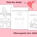 Digital Coloring Book Valentine Themed 20 Unique Printable Pages ...