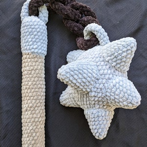 Crochet Flail Amigurumi, Medieval, Morning Star, Crochet Weapon, Play ...