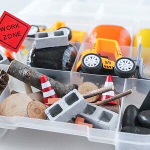 Construction Playdough Kit - Etsy