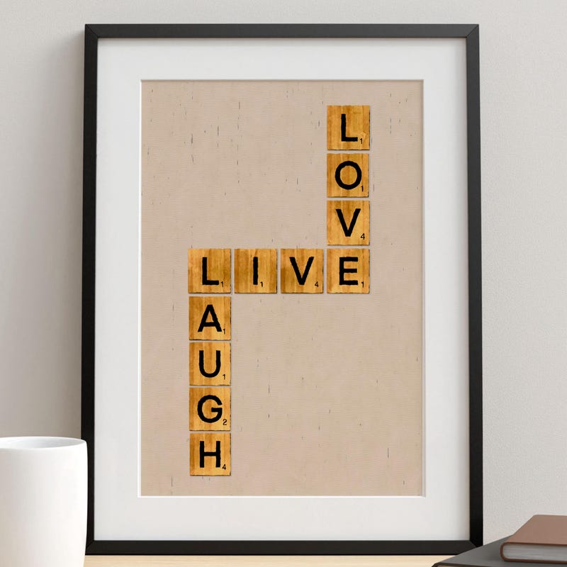 Tile Typography - Etsy