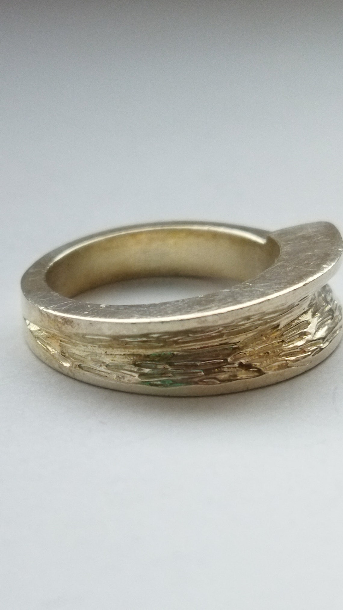 Sven Haugaard Denmark Modernist Silver Ring. - Etsy