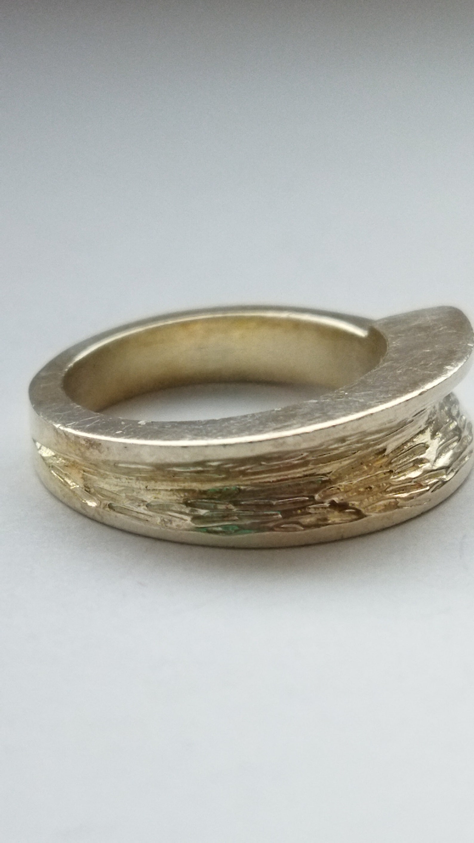 Sven Haugaard Denmark Modernist Silver Ring. - Etsy