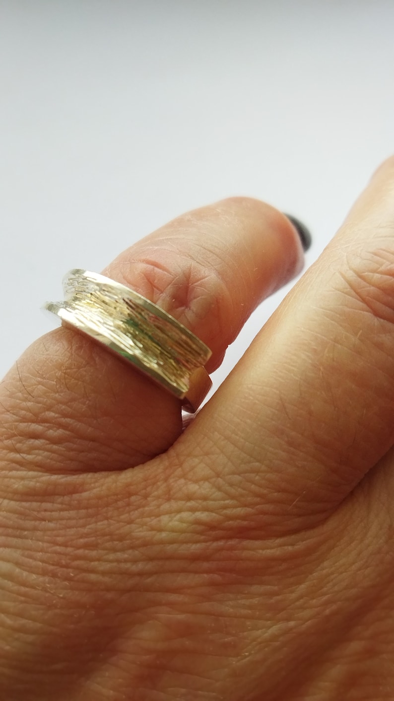 Sven Haugaard Denmark Modernist Silver Ring. - Etsy