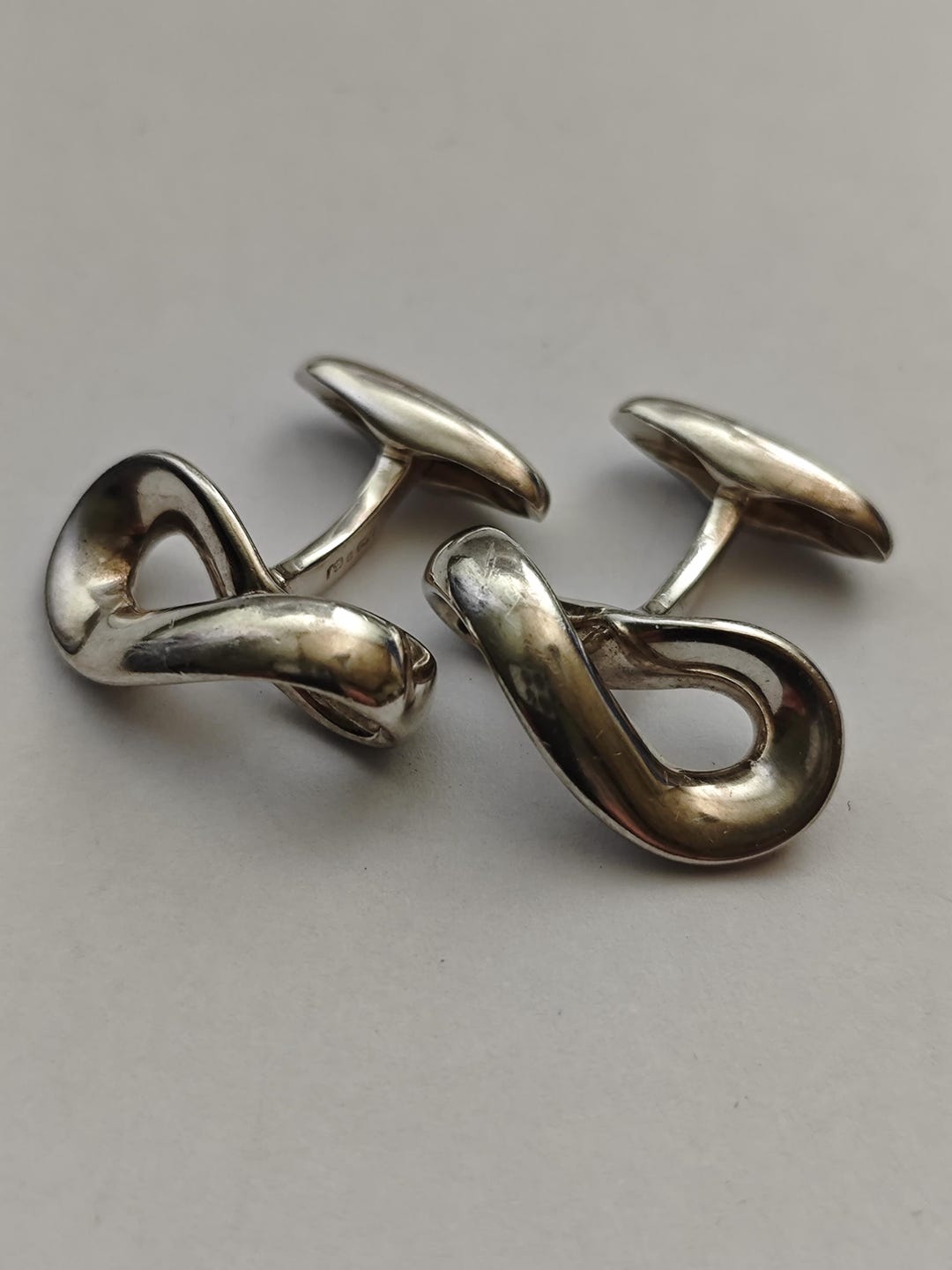George Jensen Sterling Silver Cufflinks. - Etsy