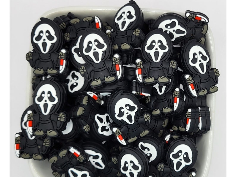Halloween Focal Beads, Ghost Focal Beads, Horror Focal Beads, Wizard ...