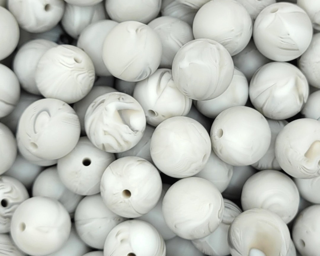 Silicone Beads, Grey Marble Silicone Beads, Swirl Silicone Bead ...