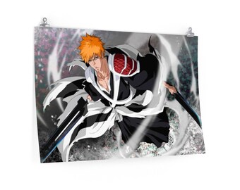 Bleach Ichigo Poster - Etsy