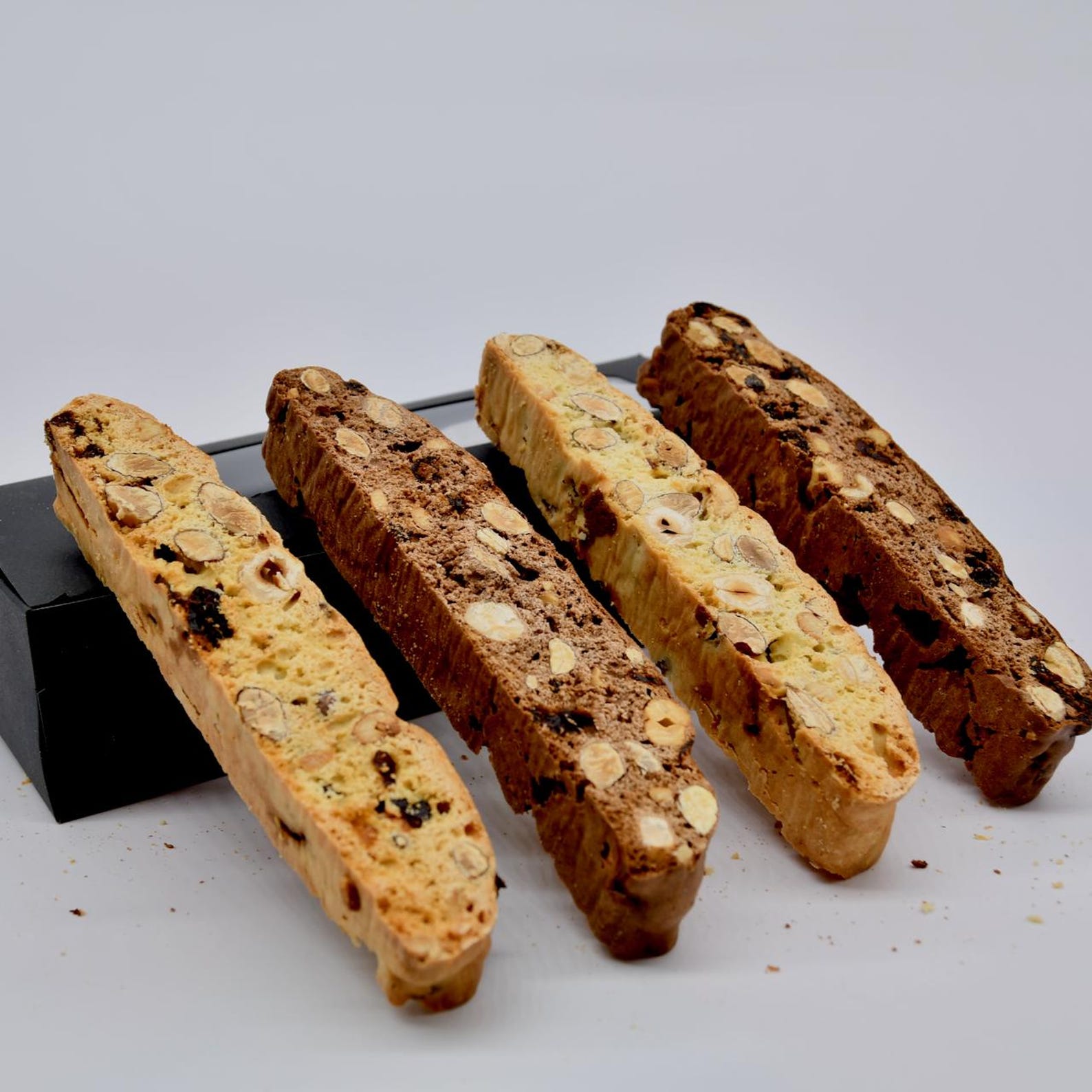 4pcs - Biscotti Gift Box, Homemade Gourmet Cookies, Christmas Gift for Your Biscotti Jar ...