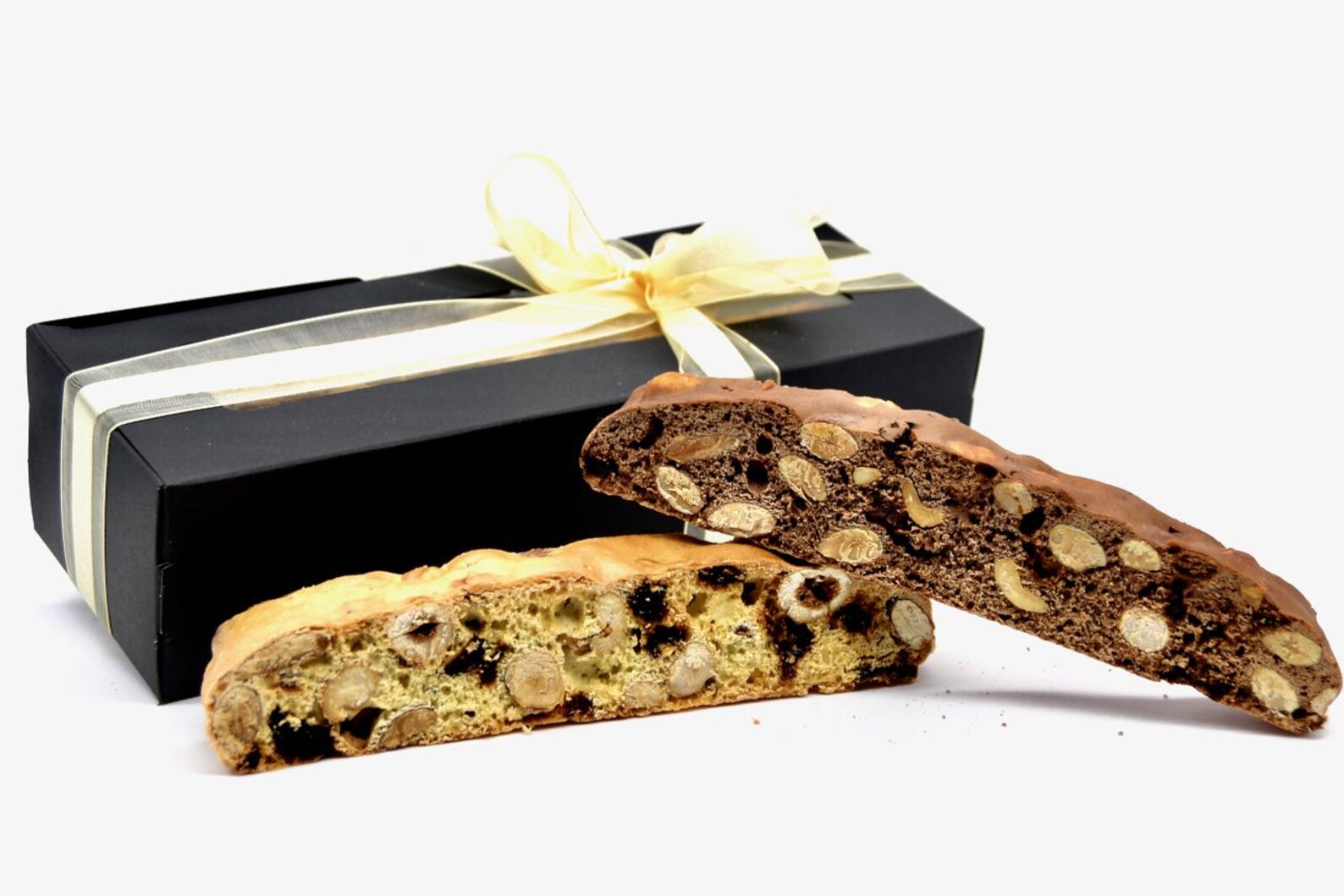4pcs - Biscotti Gift Box, Homemade Gourmet Cookies, Christmas Gift for ...
