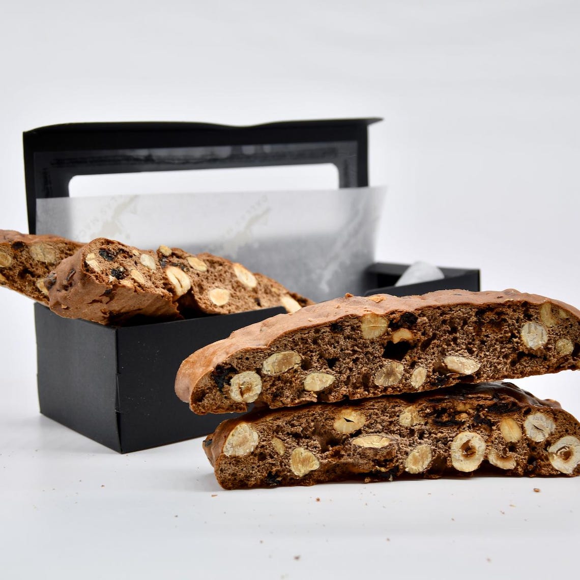 4pcs - Biscotti Gift Box, Homemade Gourmet Cookies, Christmas Gift for ...