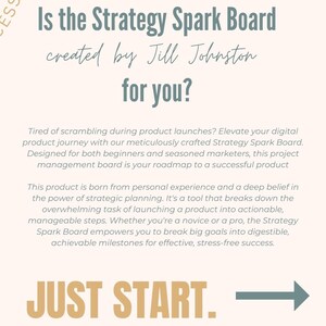 Strategy Spark Board - Etsy