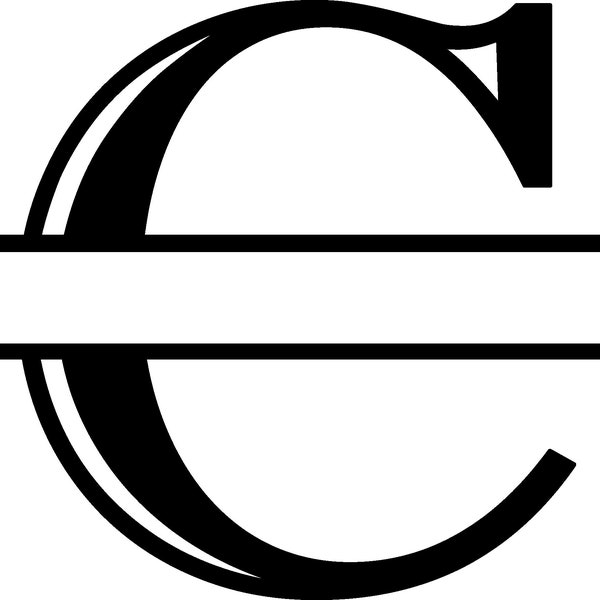 Monogram C - Etsy