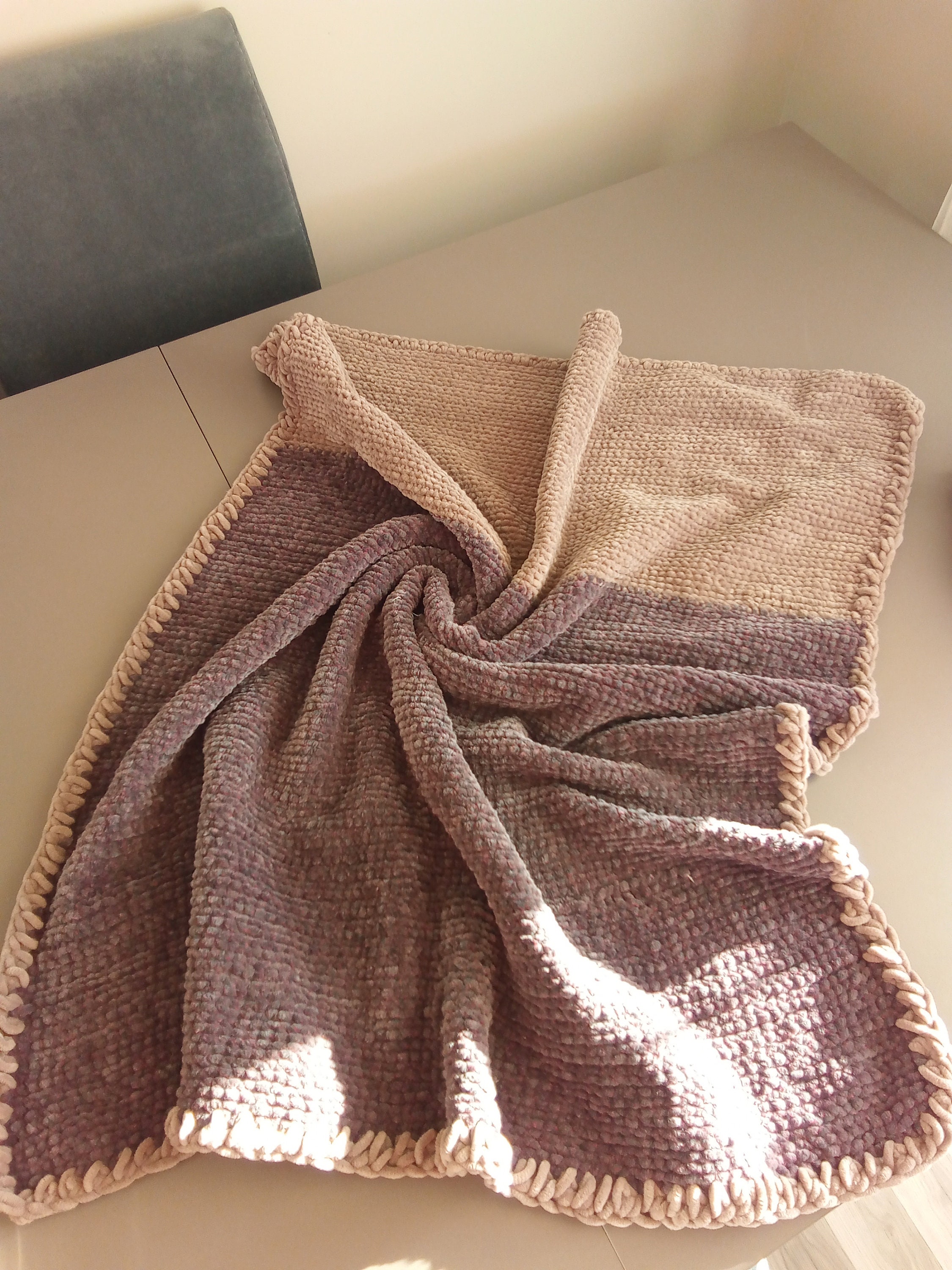 Newborn Baby Velvet Wool Fluffy Knit Blankettoddler Kids - Etsy