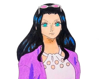 One Piece Nico Robin Shirt - Etsy