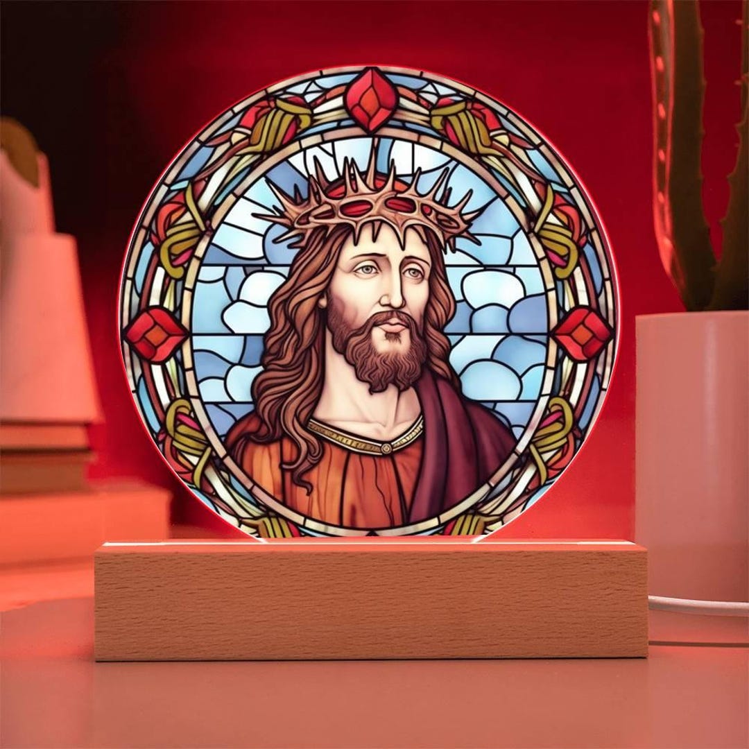 Jesus Christ Plaque, Christian Gift, Religious Gift, Christian Home ...