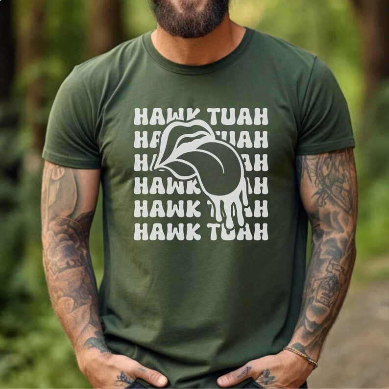 Hawk Tuah Spit on That Thang, Tik Tok Shirt, Trending Tiktok Meme ...