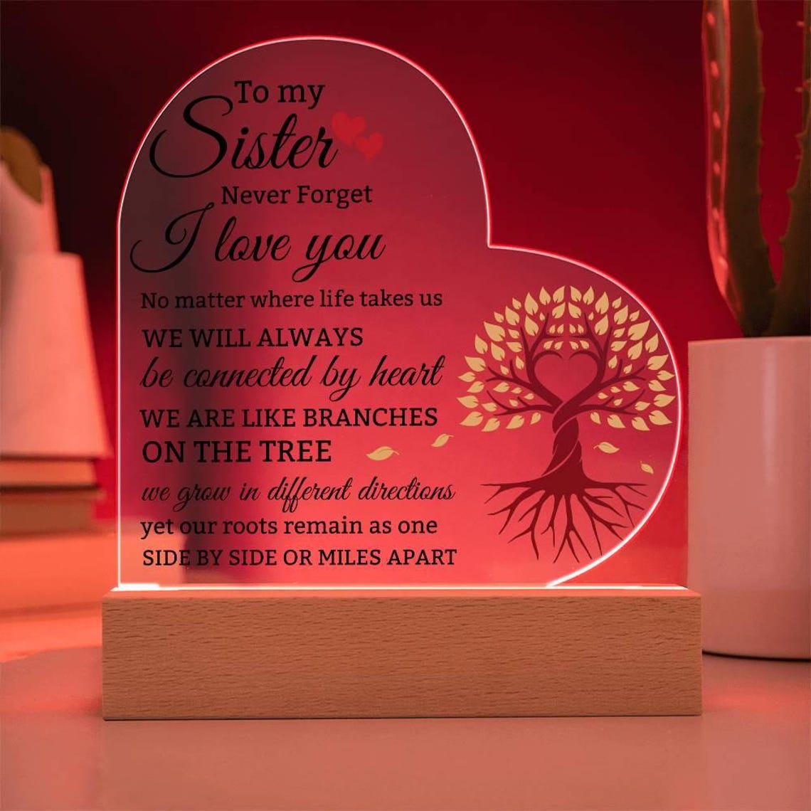 Sister Plaque, Big Sister Gift, Sister Birthday Gift, Sister Christmas ...