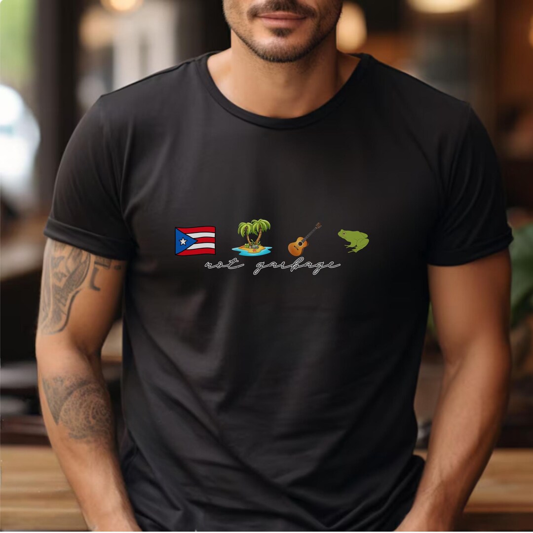 Puerto Rico is Not Garbage Shirt, Boricua, Puerto Rican Art, Taino Tee ...