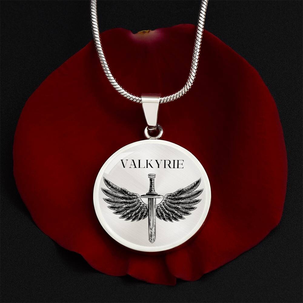 Personalized Acotar Valkyrie Necklace Acotar, Book Lover Gift, Gift for ...