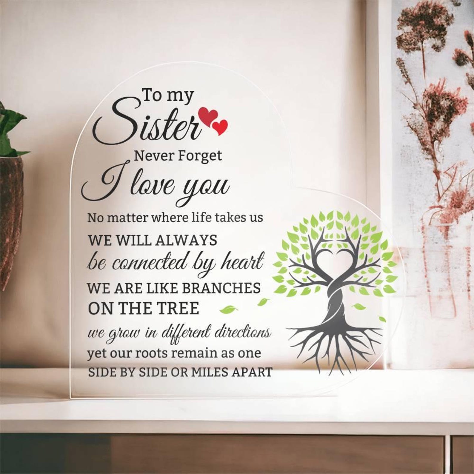 Sister Plaque, Big Sister Gift, Sister Birthday Gift, Sister Christmas ...