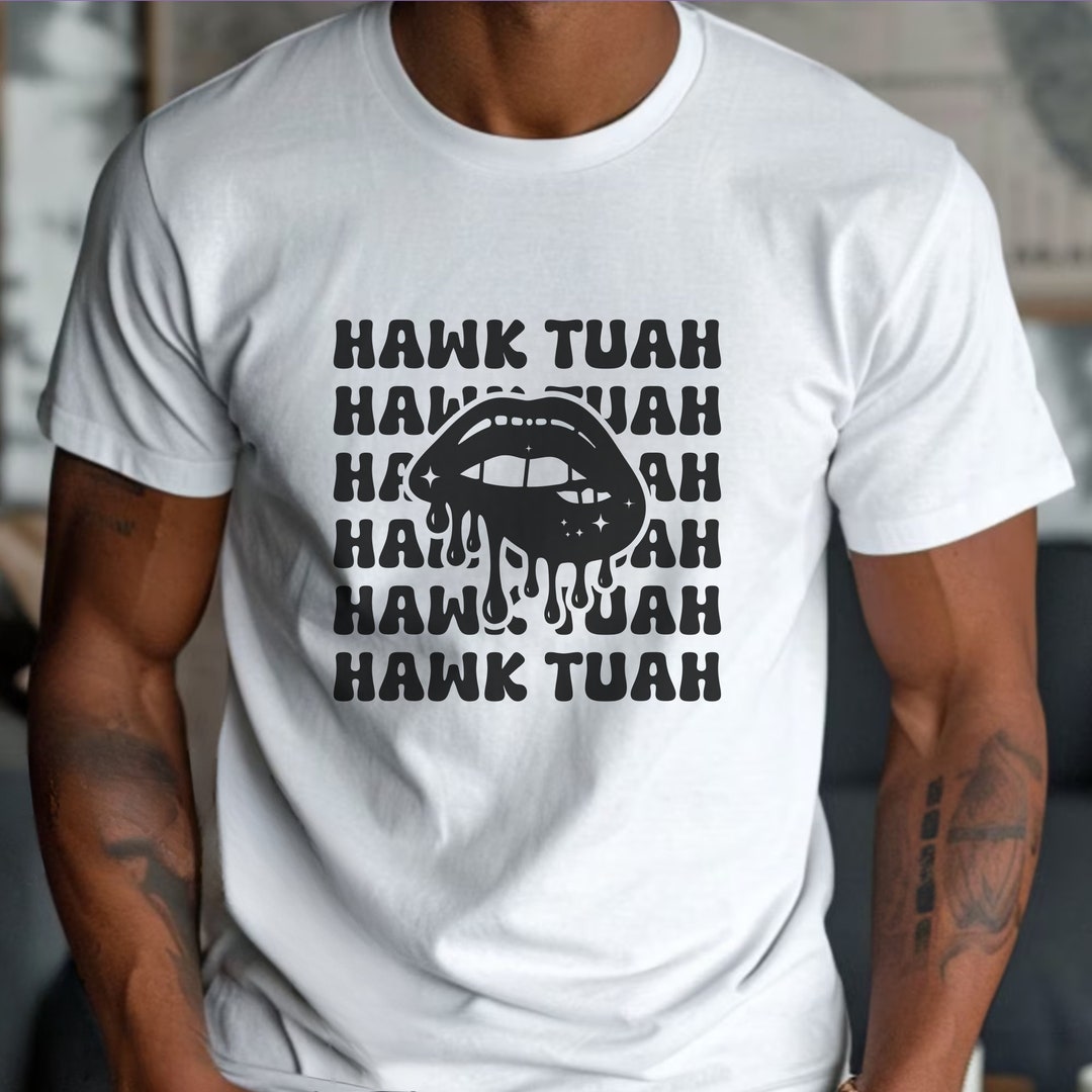 Hawk Tuah Spit on That Thang, Tik Tok Shirt, Trending Tiktok Meme ...