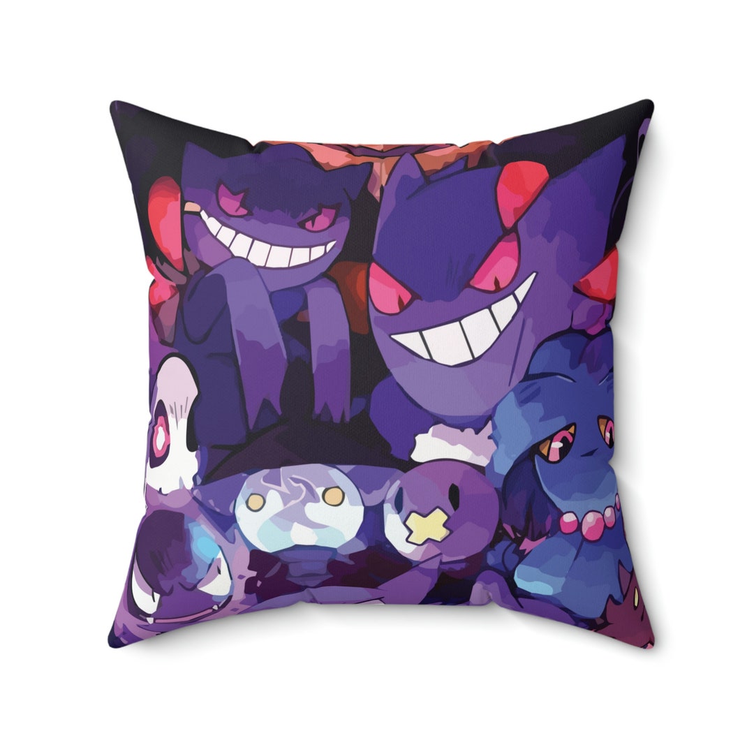 Gengar Pillow - Giratina Pillow , Ghost Type Pillow , Haunter Pillow ...