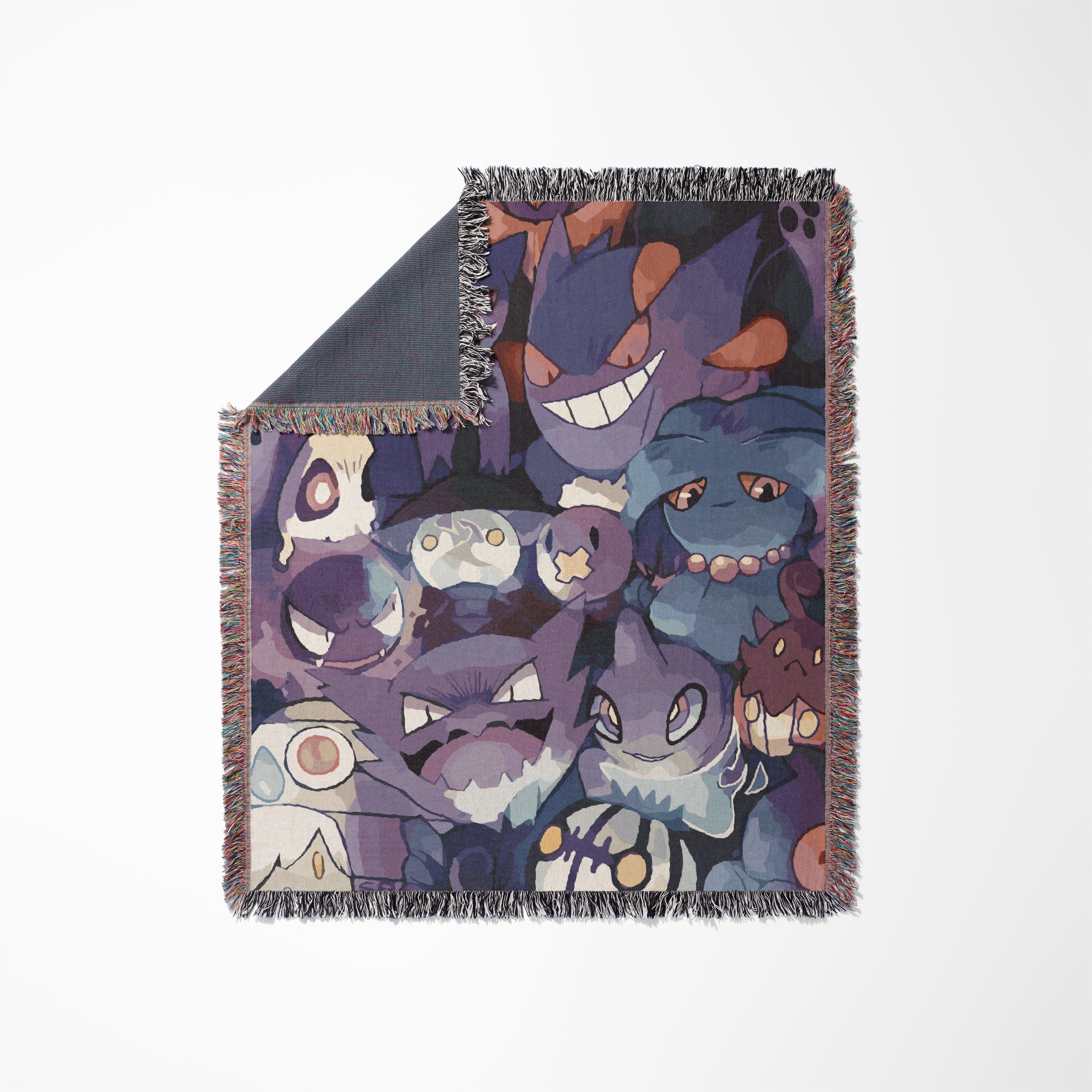 Gengar Blanket, Giratina Blanket, Haunter Blanket, Gengar Gift ...