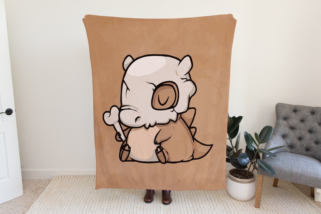 Cubone Blanket - Cute Cubone Gift, Cubone Accesorie & Cubone Plush ...