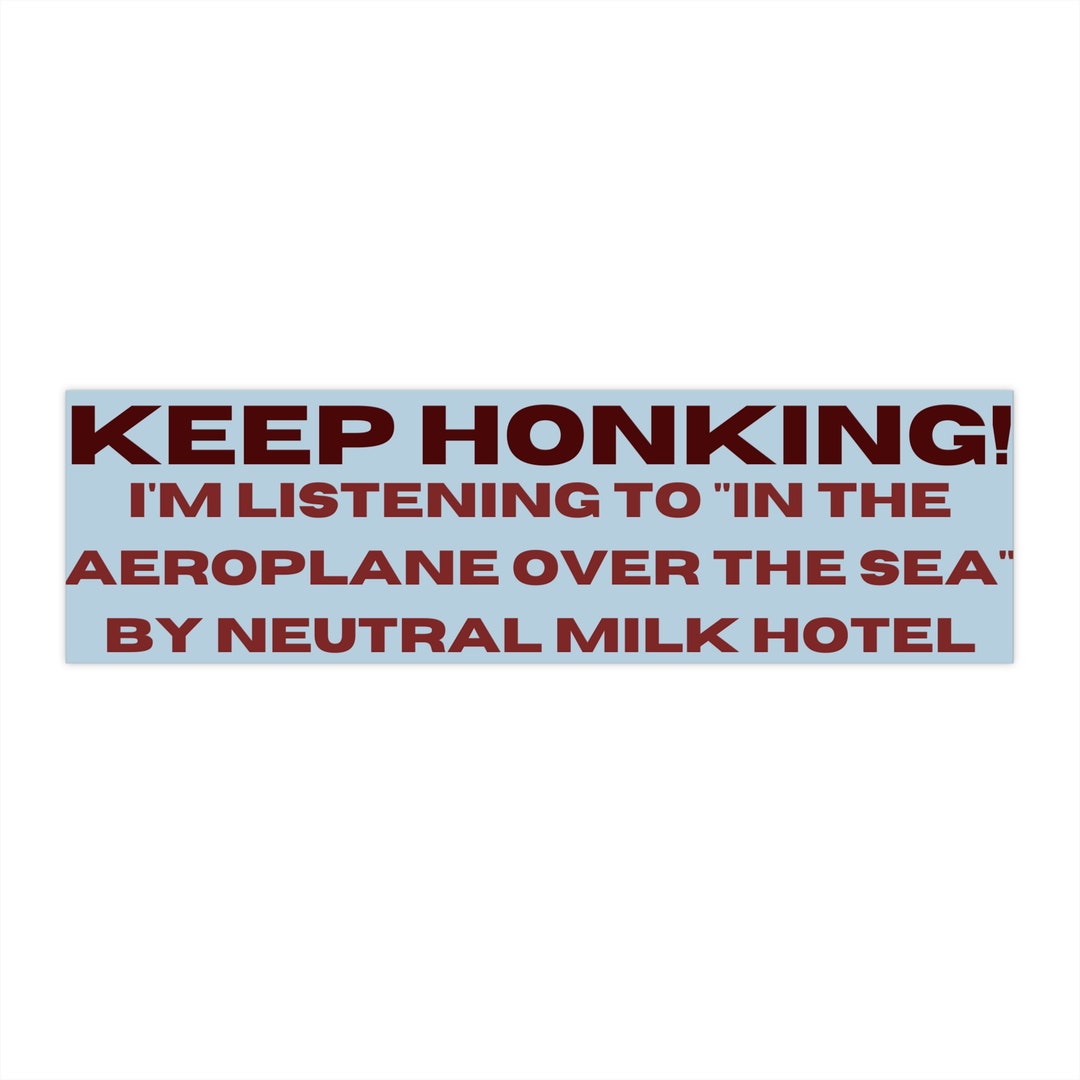 Neutral Milk Hotel Bumper Sticker - Etsy