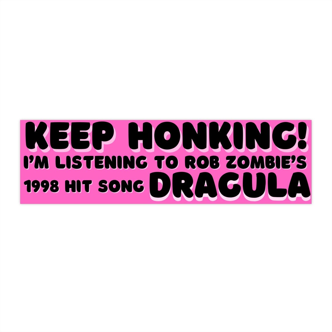 Dragula Bumper Sticker - Pink - Etsy