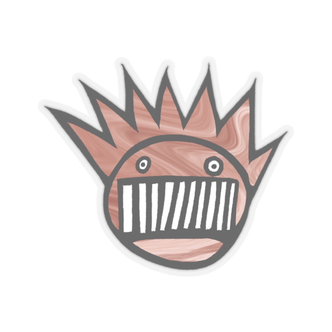 Boognish Vinyl Sticker - Red Swirl - Etsy