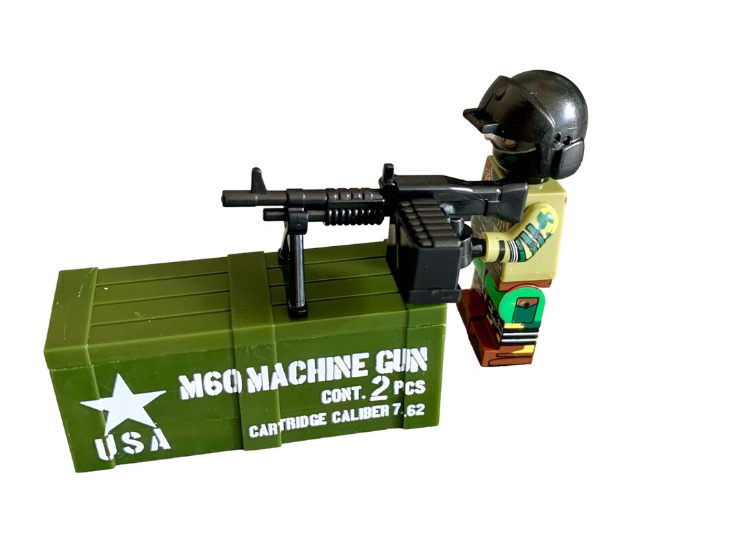 Lego M60 Machine Gun for Lego Minifigure - Etsy