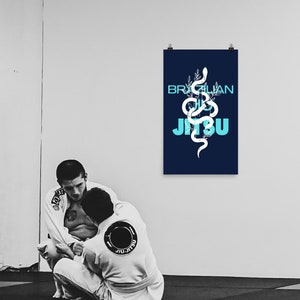 Jiu Jitsu Snake Poster, Multiple Sizes - Etsy