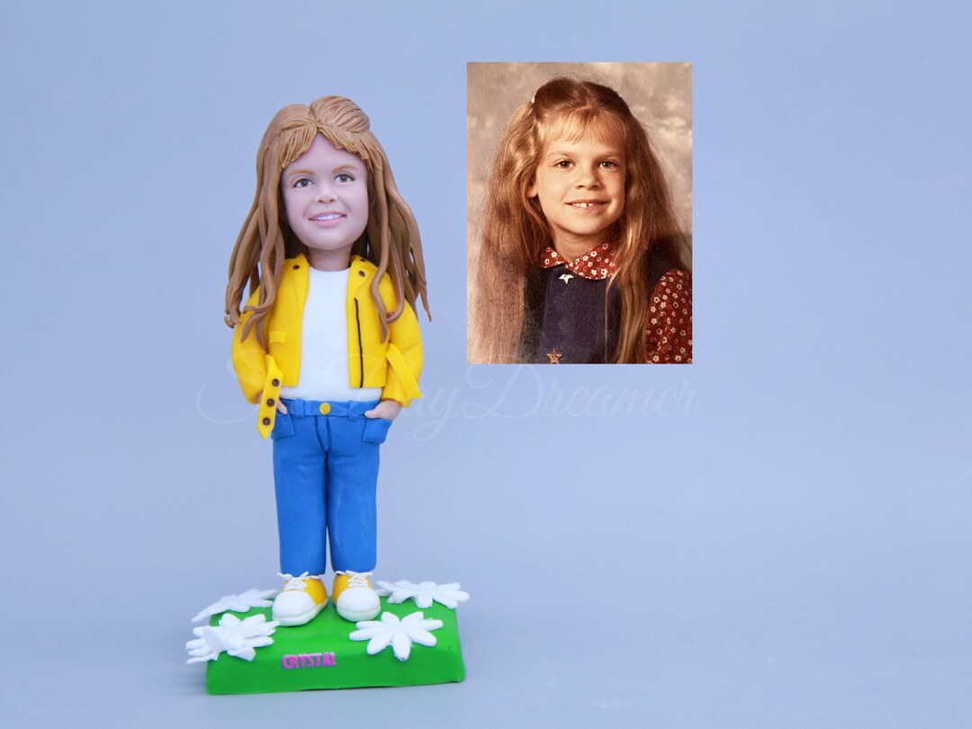 Custom Girl Bobblehead, Create Bobble Head From Old Photo, Custom ...