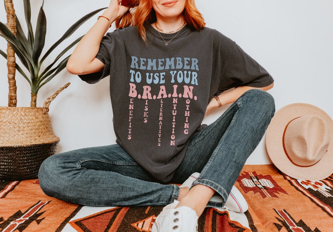 Home Birth Shirt Brain Acronym, Homebirth Shirt, Home Birth Mom Tee ...